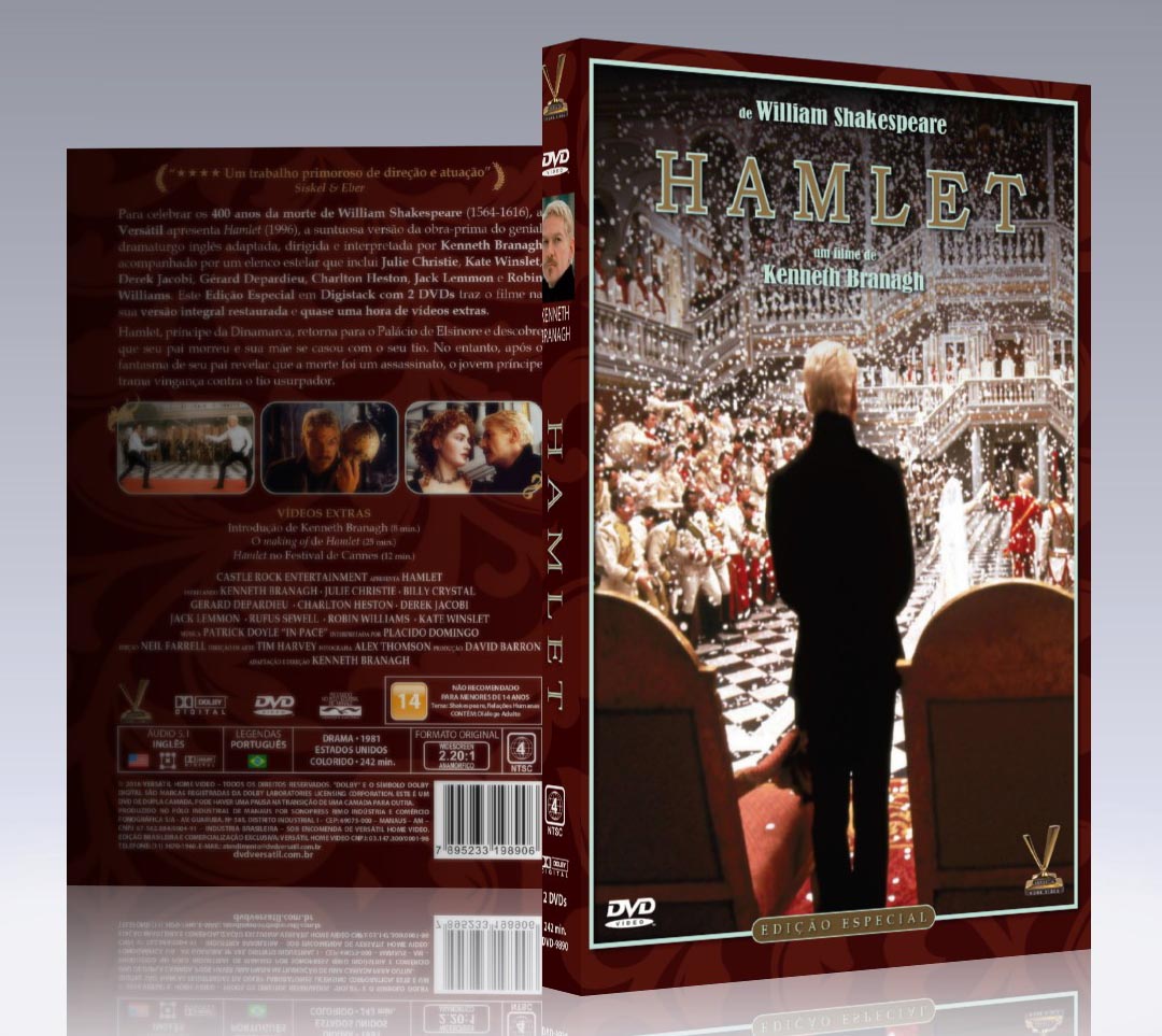 Hamlet (1996) Ed. Especial – Versátil Home Vídeo