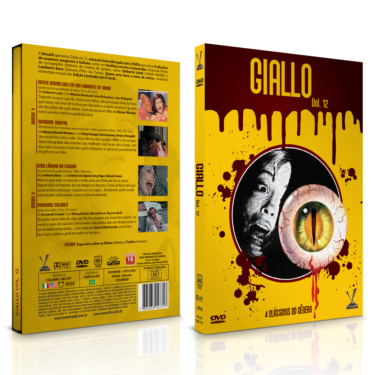 Giallo 12 – exclusivo loja virtual – Versátil Home Vídeo
